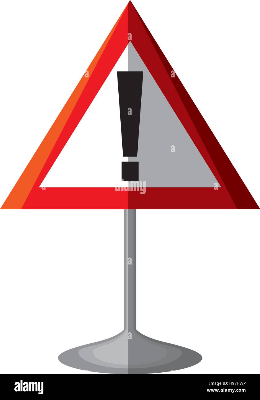 alert symbol traffic signal Stock Vector Image & Art - Alamy