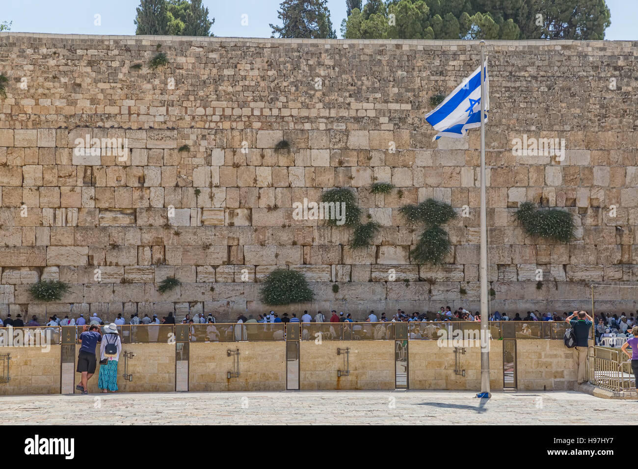 The Western Wall, Jerusalem Stock Photo - Alamy
