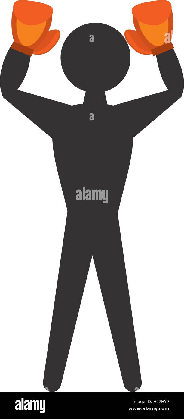 professional boxer avatar isolated icon Stock Vector Image & Art - Alamy