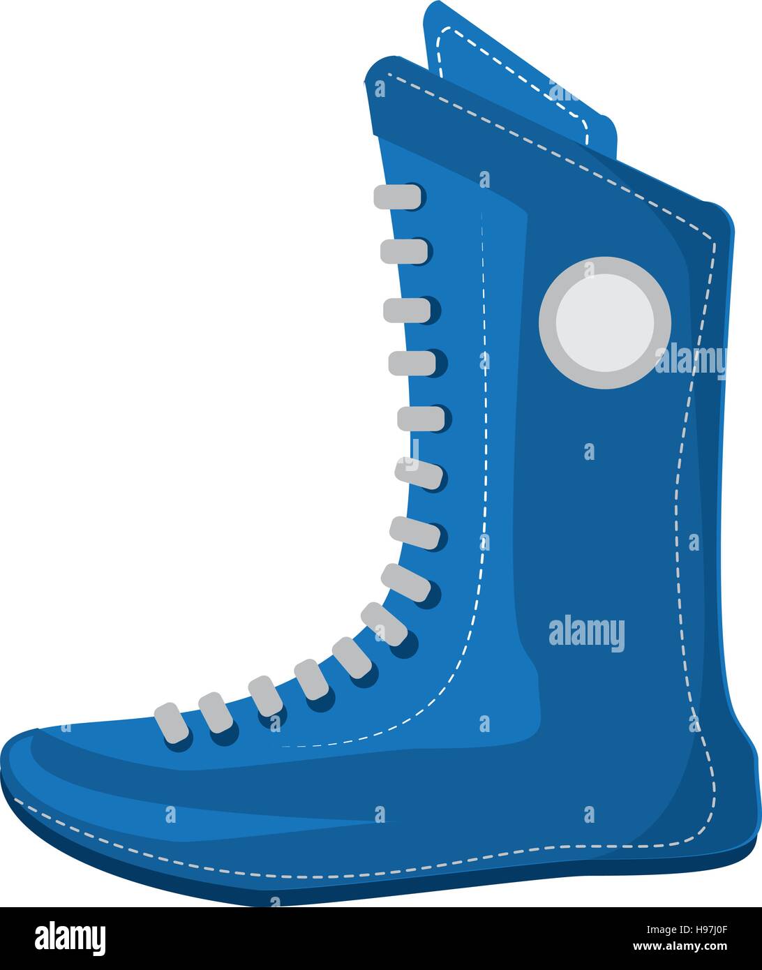 Boxing shoes Stock Vector Images - Alamy
