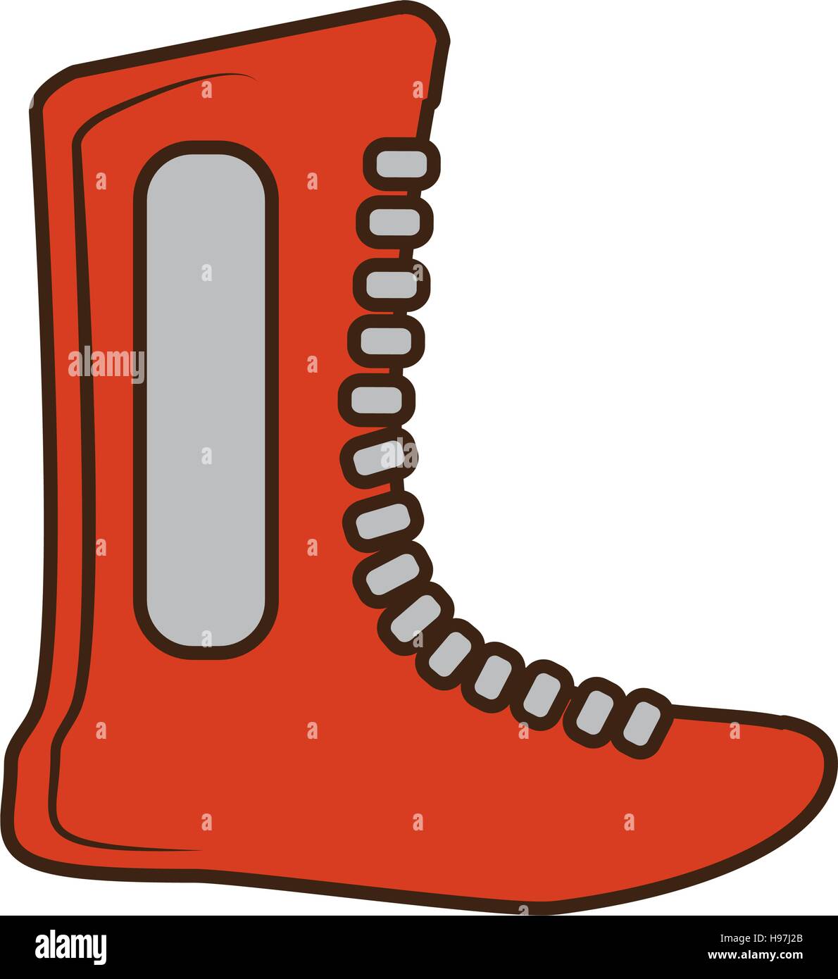 Boxing boots Stock Vector Images - Alamy