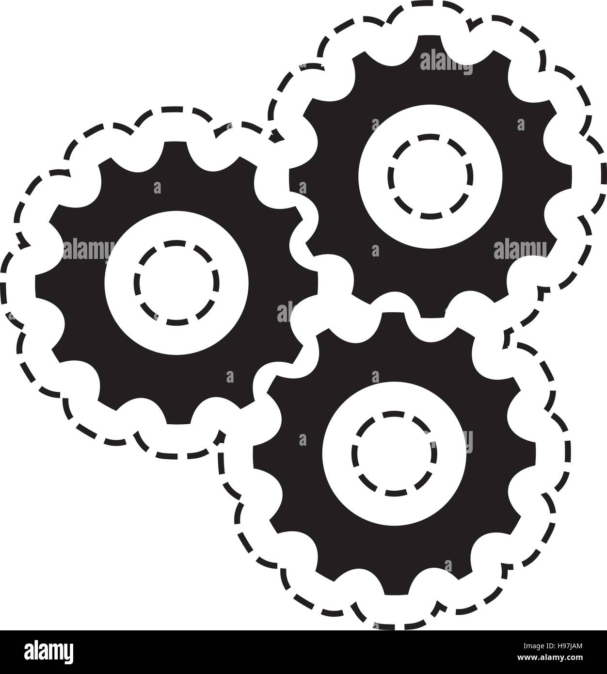 gears cog wheel Stock Vector Image & Art - Alamy