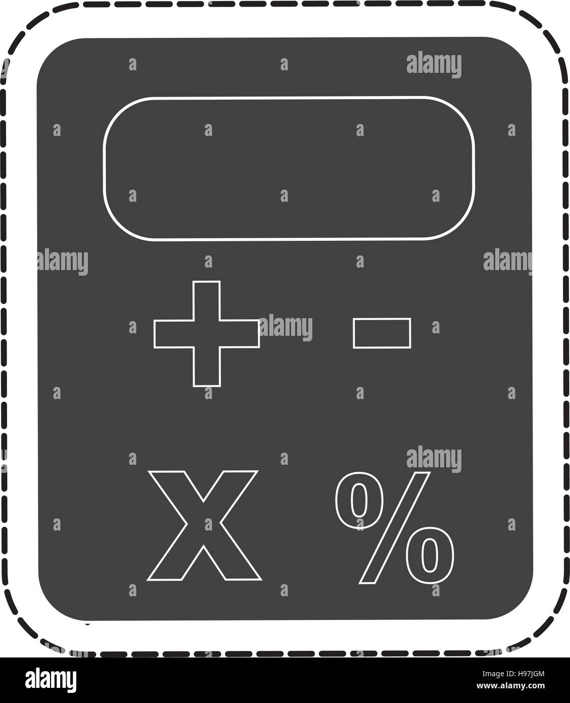 calculator math gadget Stock Vector Image & Art - Alamy