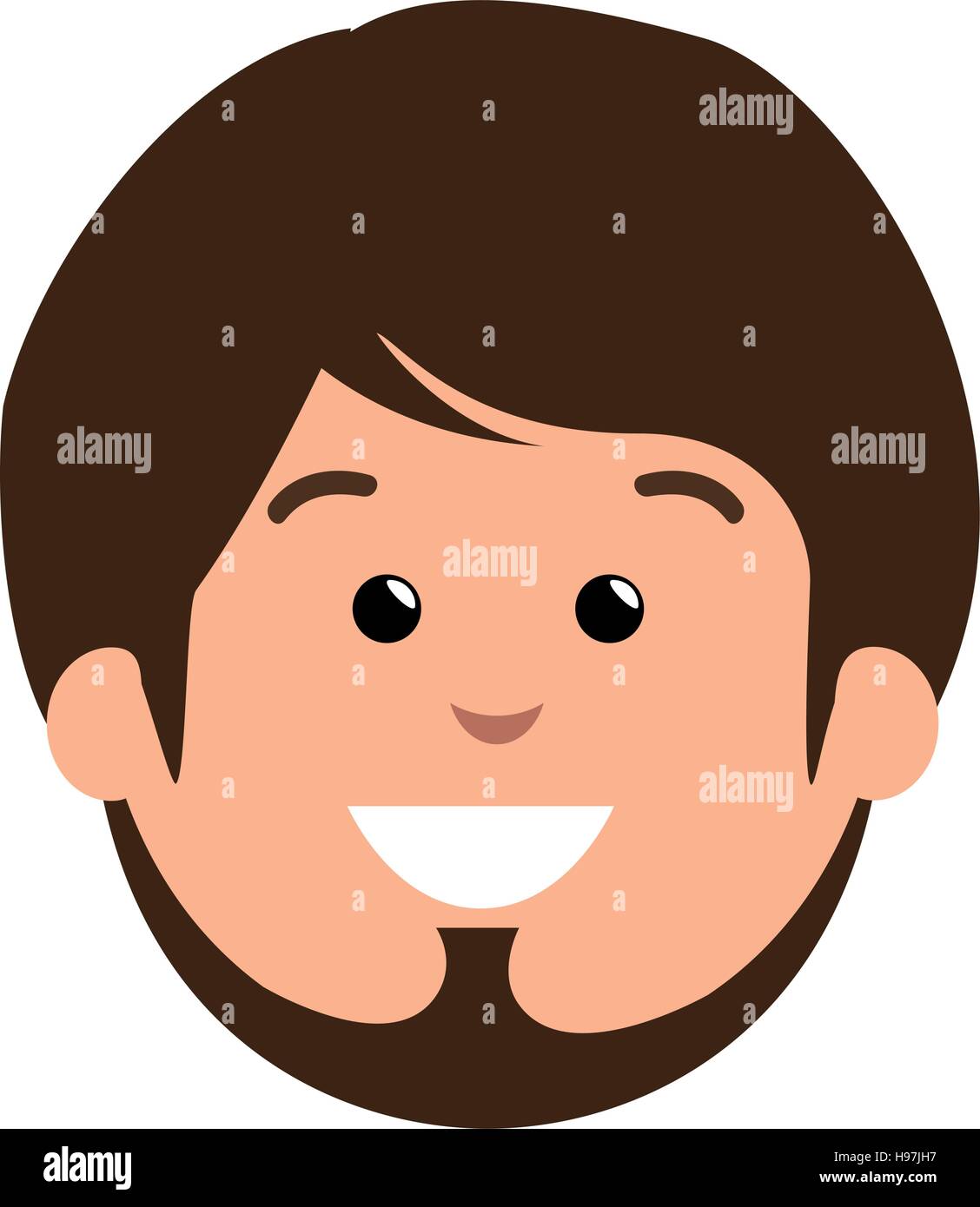 Shepherds face manger character vector illustration design Stock Vector ...