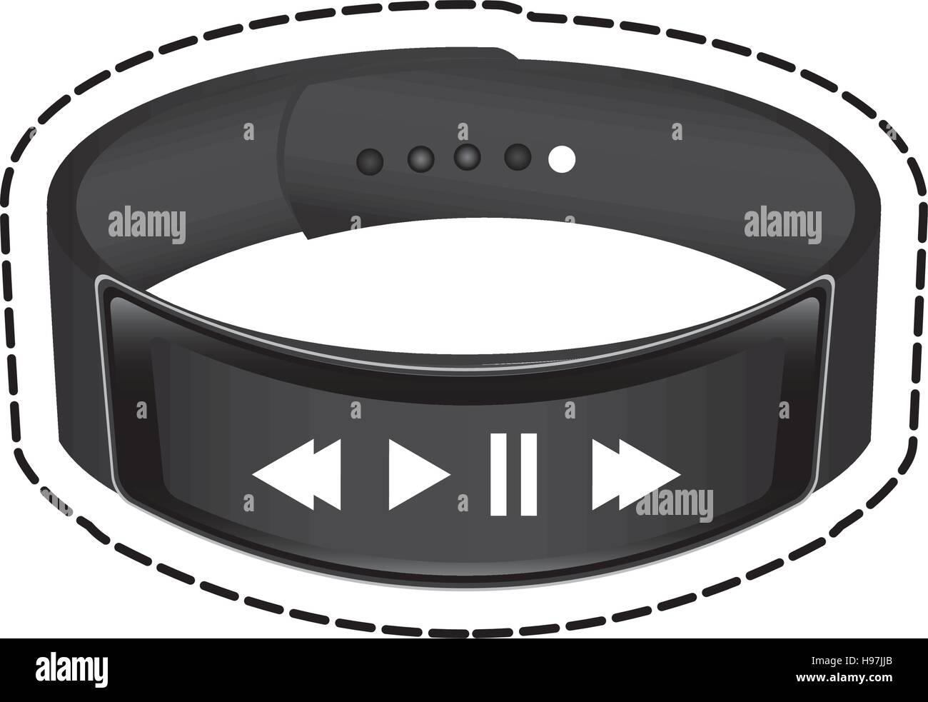 Wearable smart technology Stock Vector Image & Art - Alamy