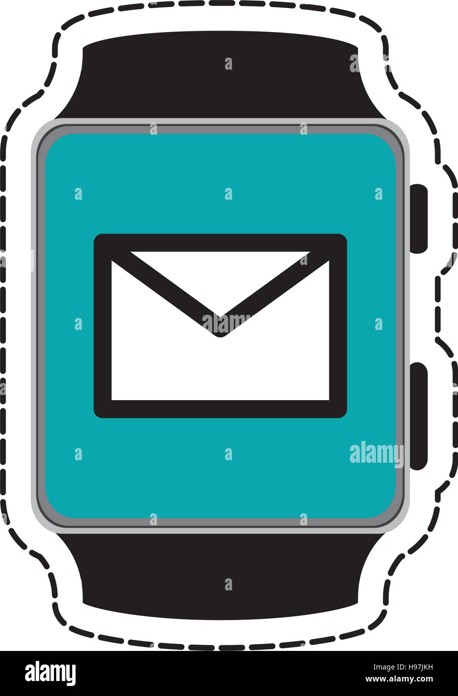 Wearable smart technology Stock Vector Image & Art - Alamy