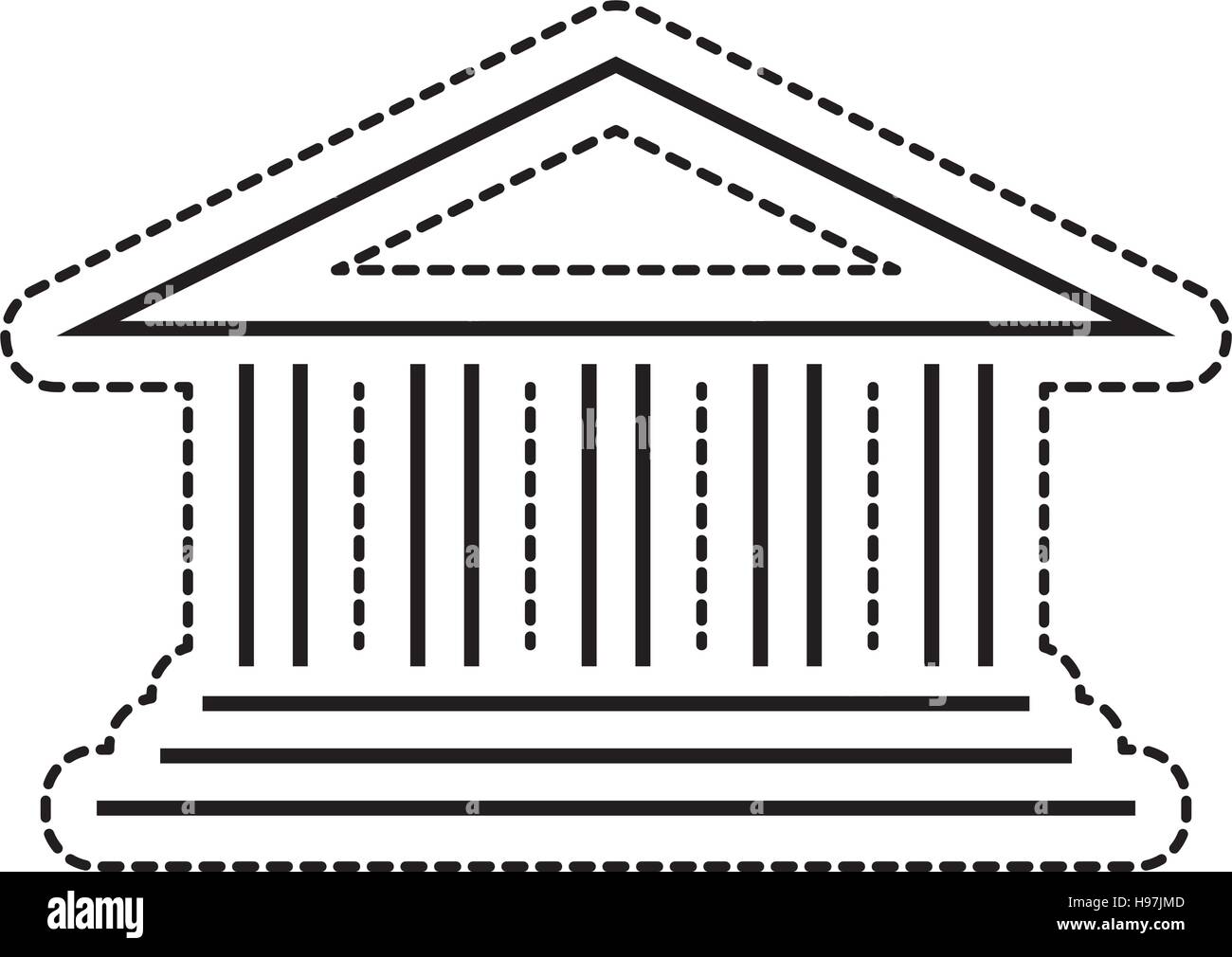 University building symbol Stock Vector Image & Art - Alamy