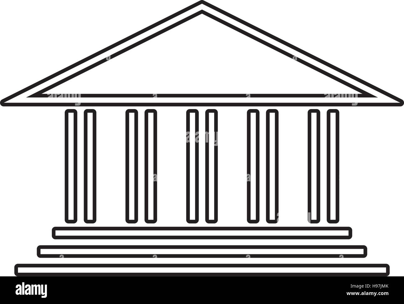 University building symbol Stock Vector Image & Art - Alamy