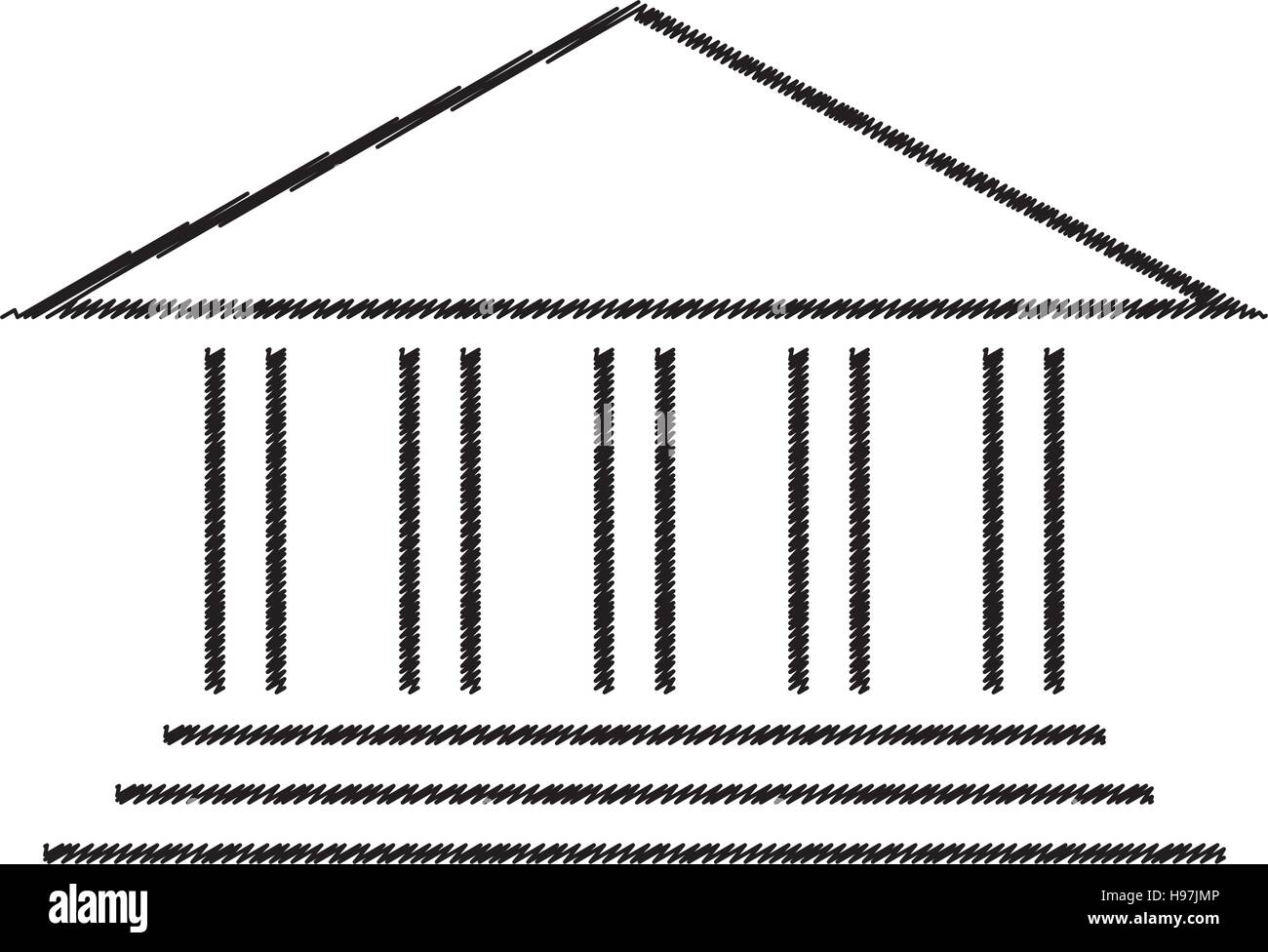 Pillars university Stock Vector Images - Alamy