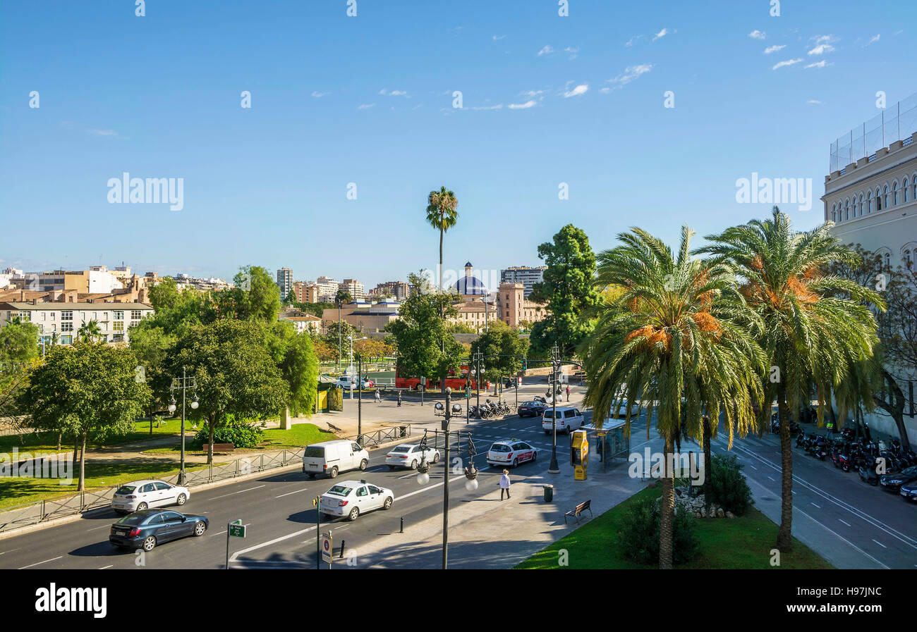 Valencia street view hi-res stock photography and images - Alamy