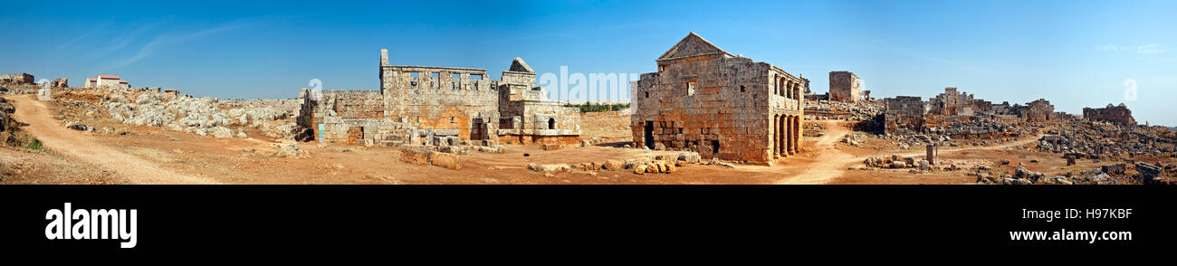 Serjilla Syria Dead Cities Stock Photo - Alamy