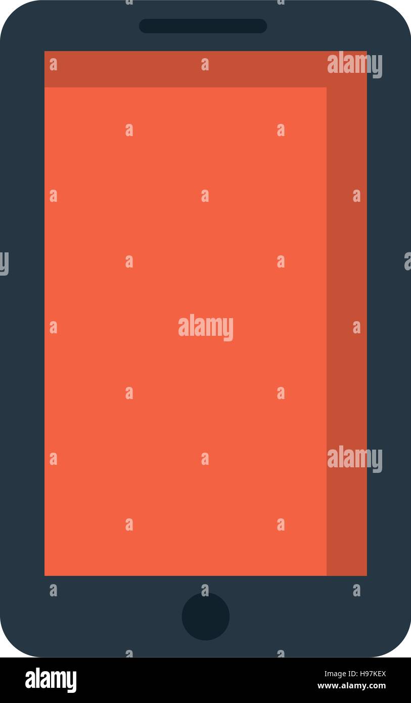 cover for touch tablet with background red vector illustration Stock ...