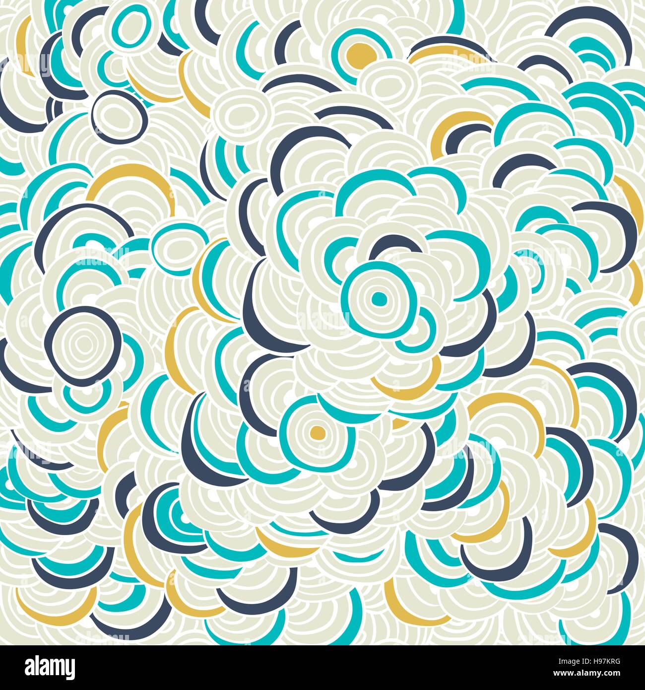 background colorful pattern shape of rings or circles vector ...