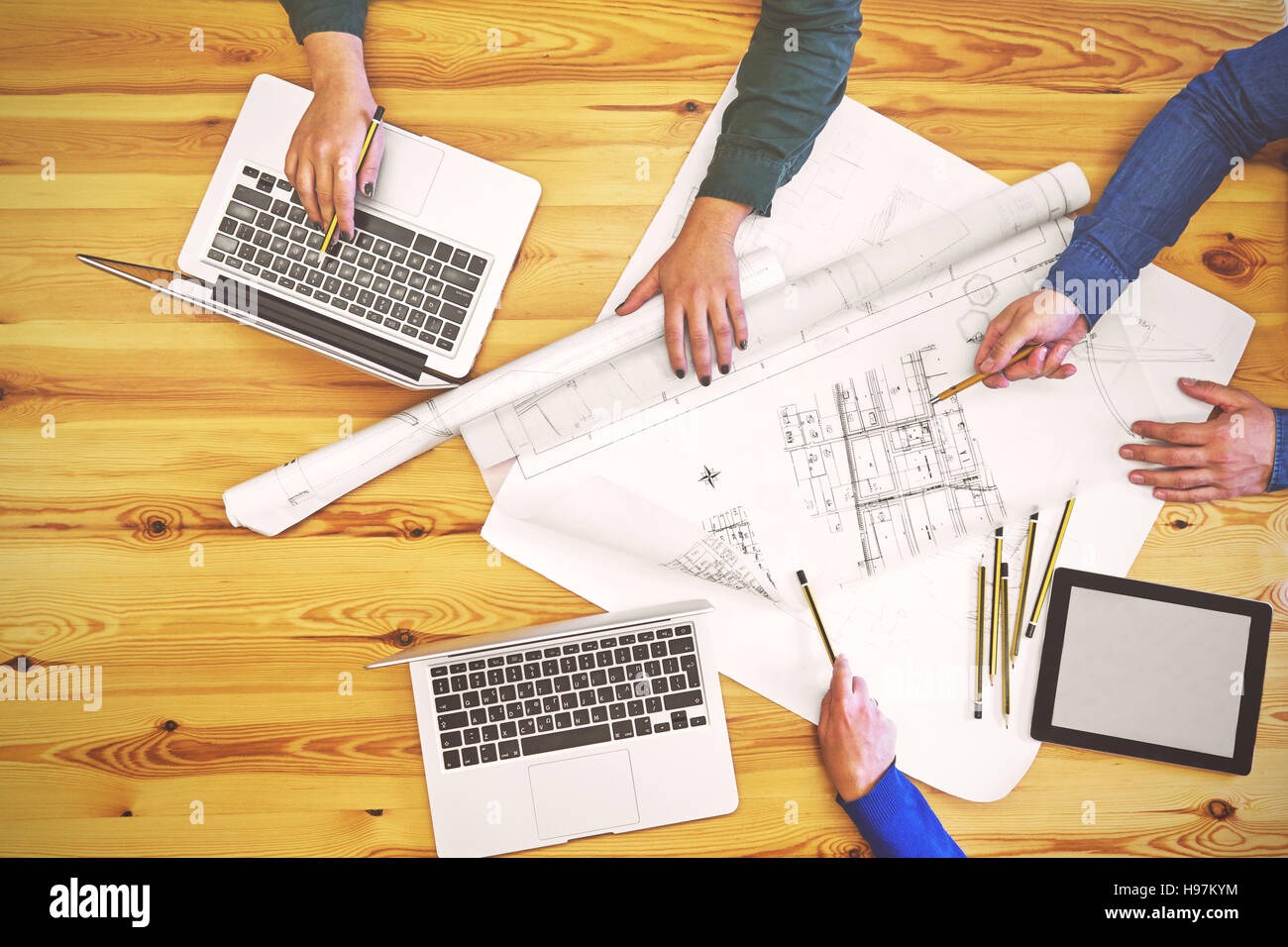 Design team planning for a new project Stock Photo - Alamy