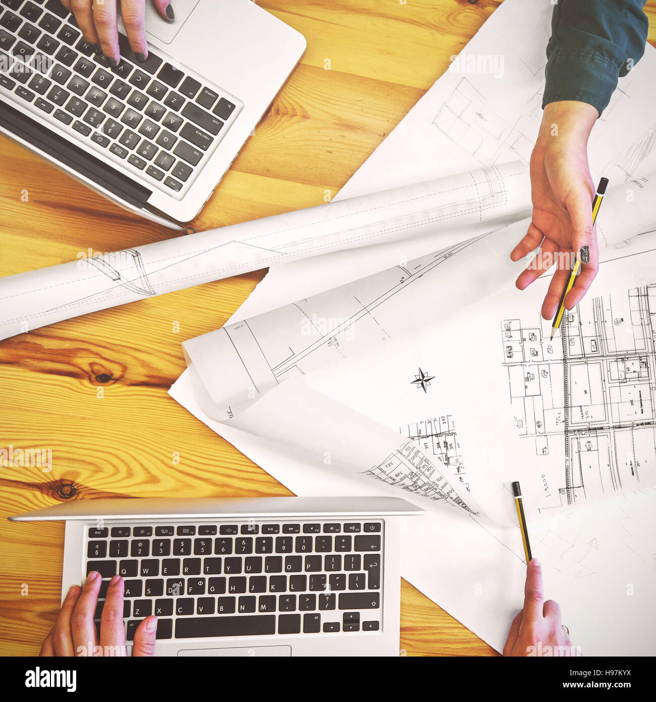 Design team planning for a new project Stock Photo - Alamy