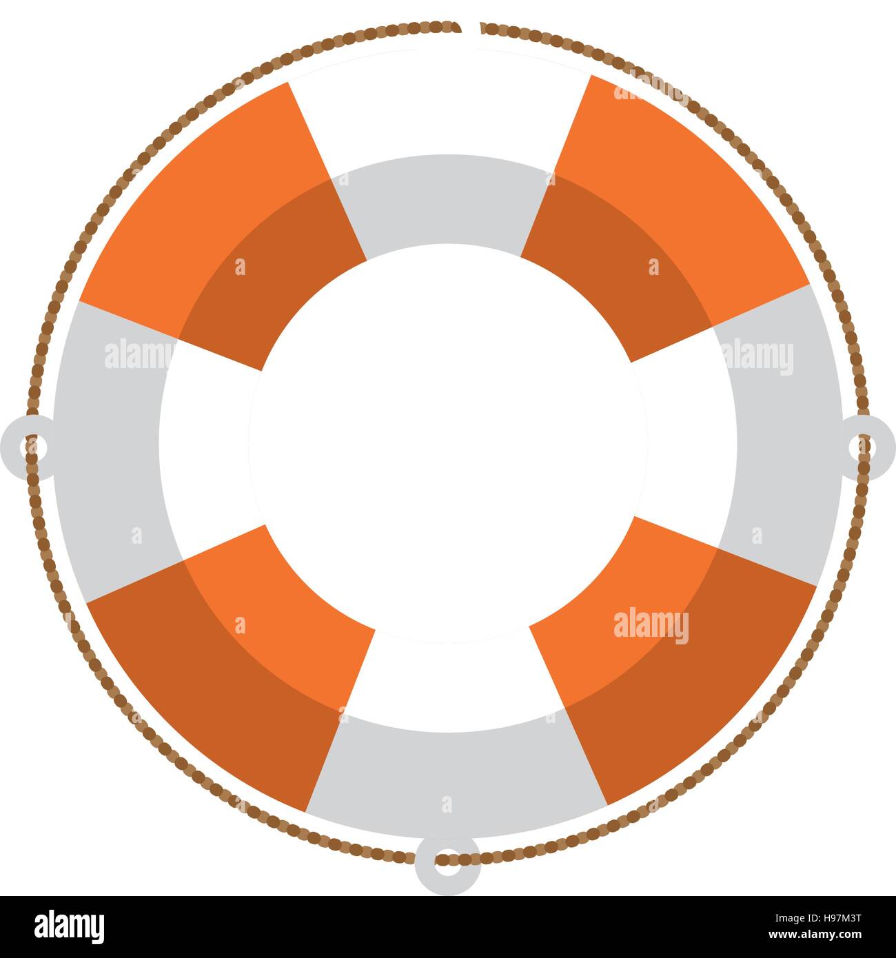 full color with Flotation hoop vector illustration Stock Vector Image & Art - Alamy