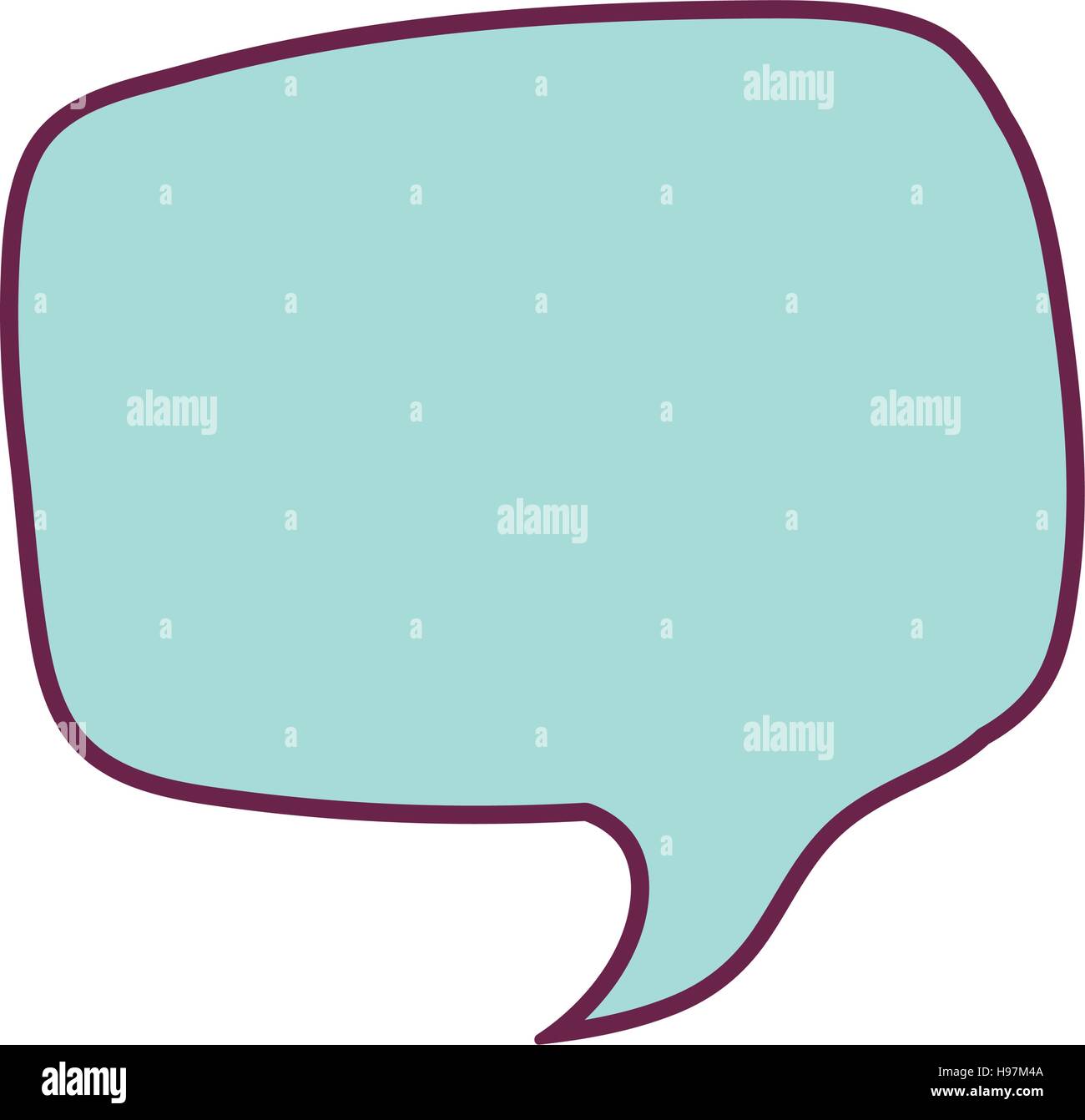 silhouette rounded rectangle callout for dialogue background blue ...