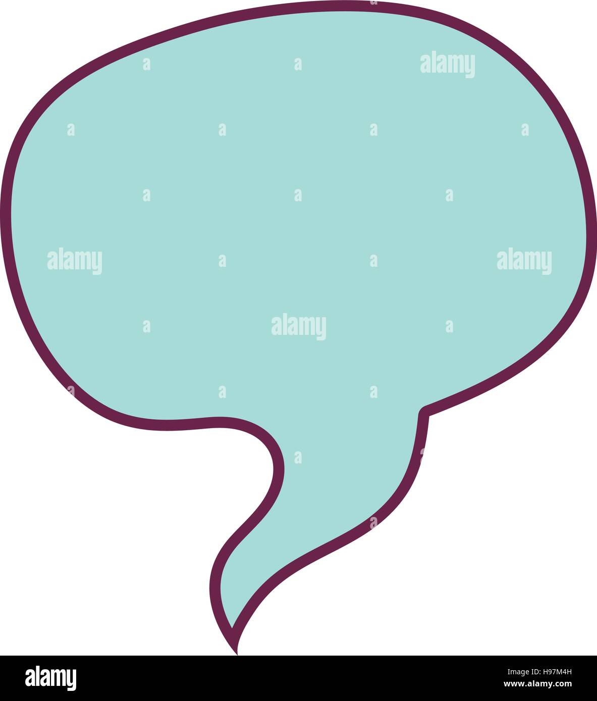 silhouette rounded callout background blue model two vector ...