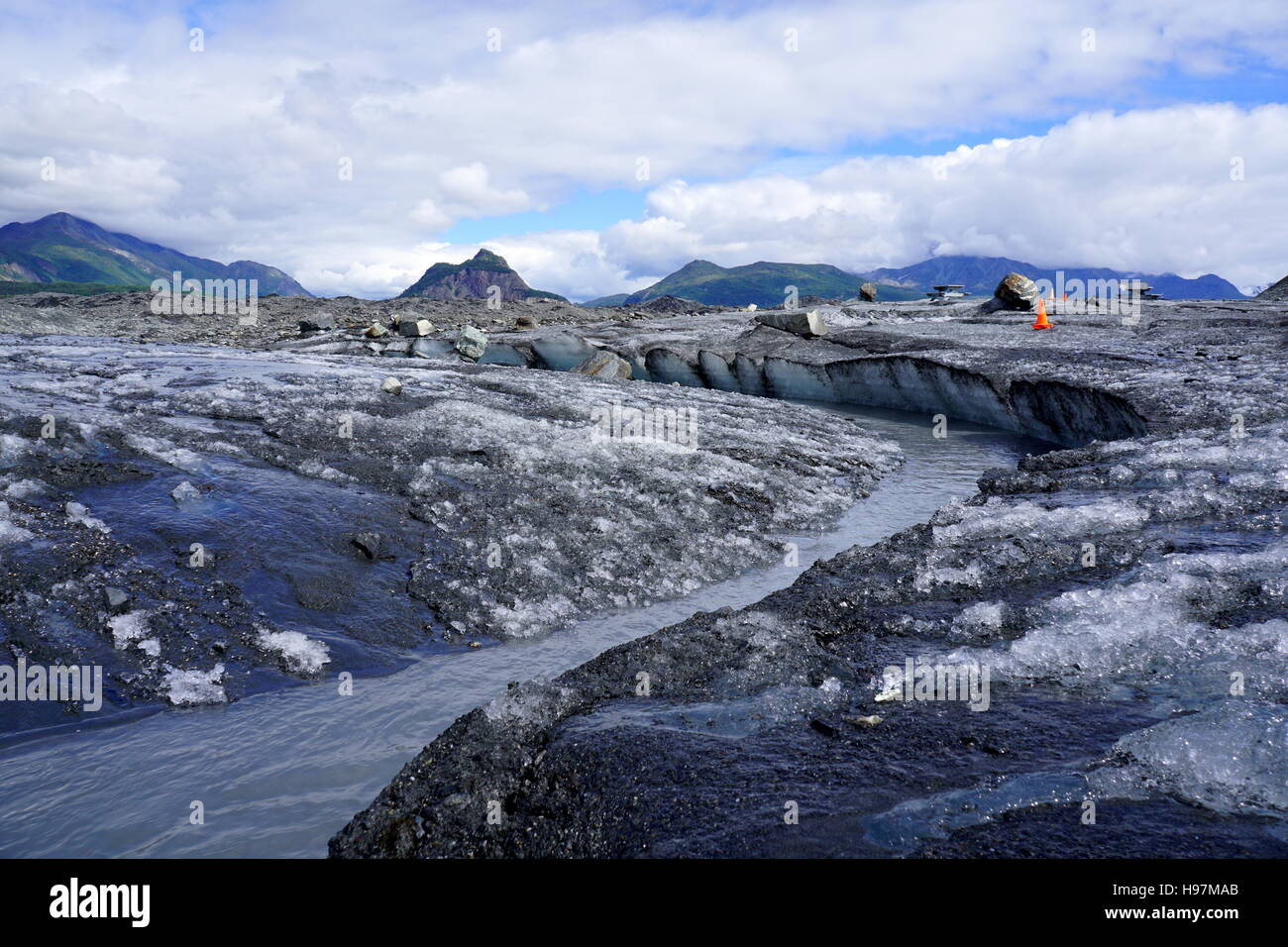 Glacier View in Matanuska-Susitna Borough (near Anchorage) Alaska, USA ...