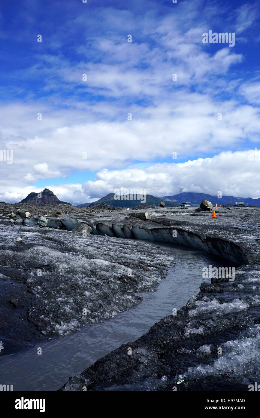 Glacier View in Matanuska-Susitna Borough (near Anchorage) Alaska, USA ...