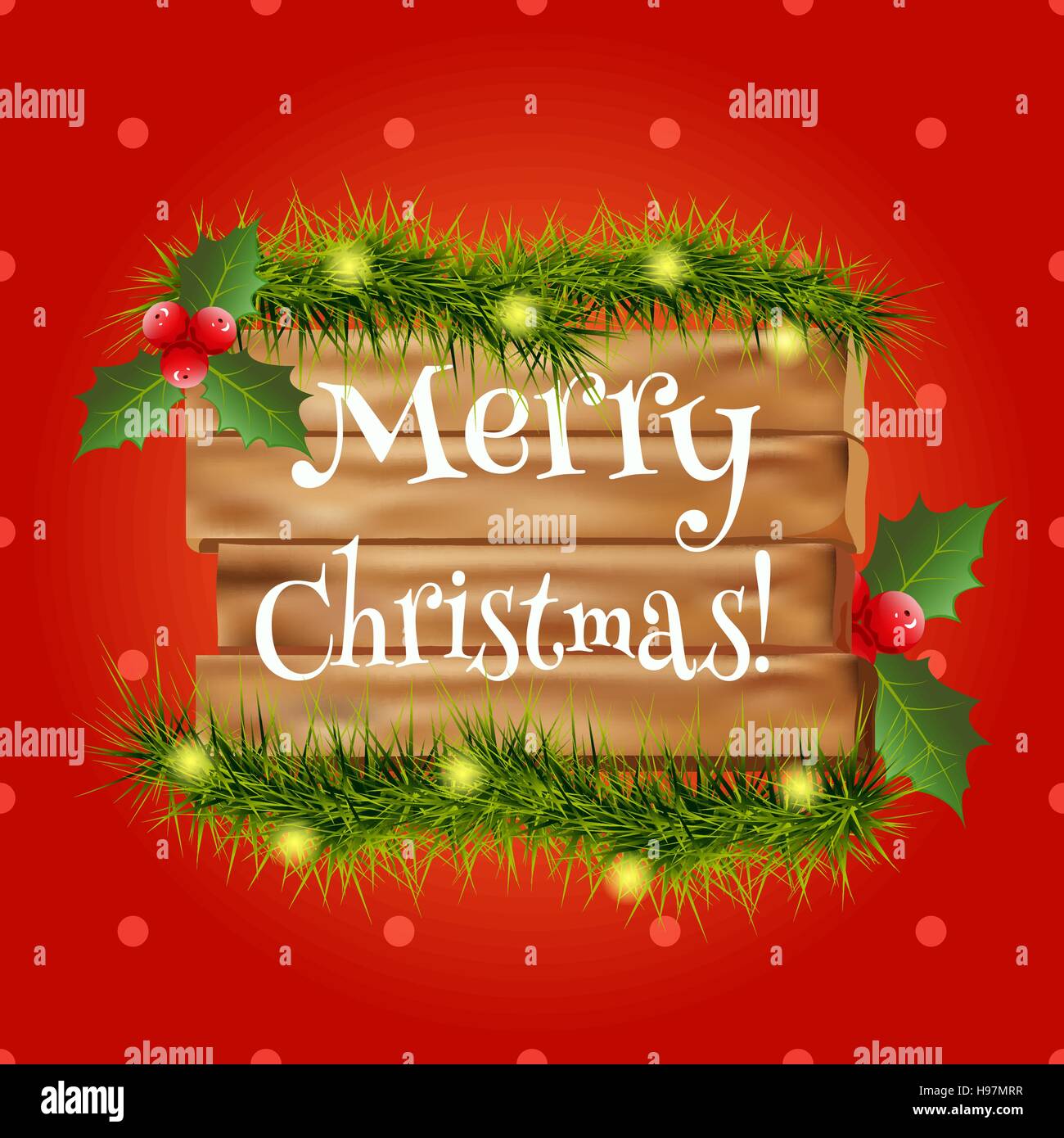 New year background wood Stock Vector Images - Alamy