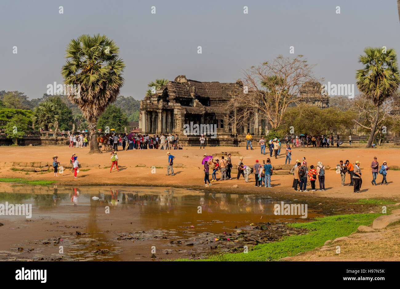 Angor wat temple cambodia hi-res stock photography and images - Alamy