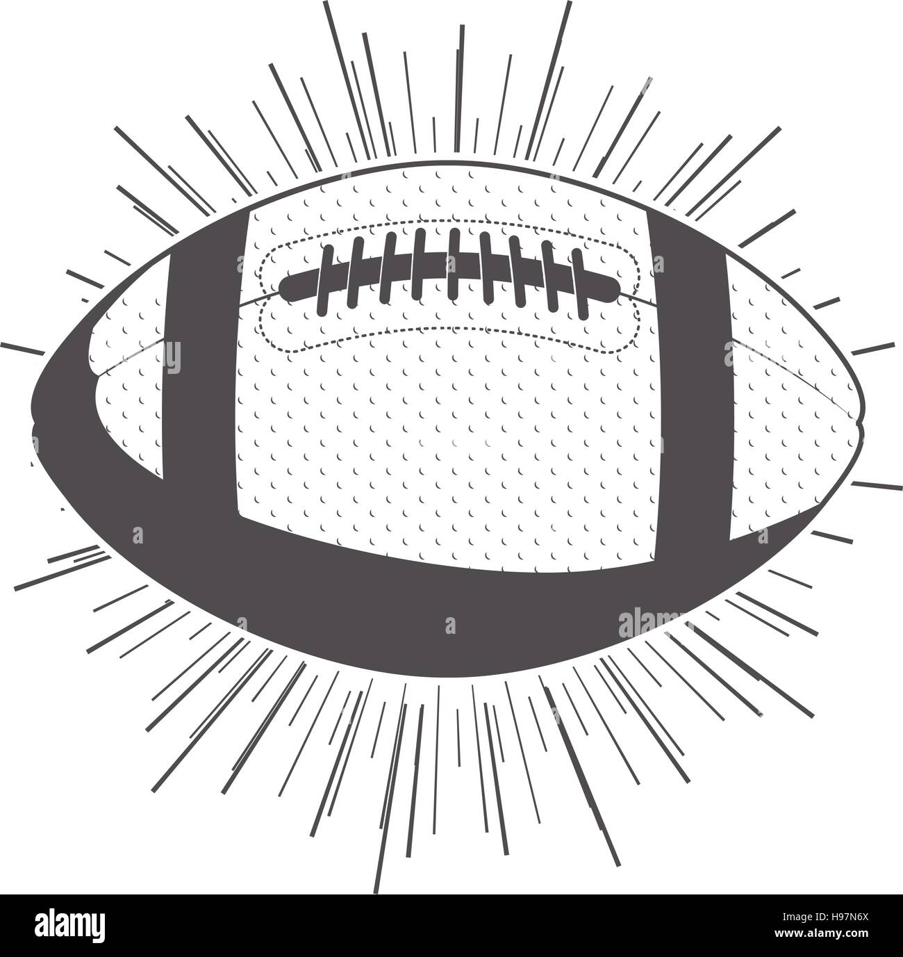 gray scale silhouette with football ball Stock Vector Image & Art - Alamy