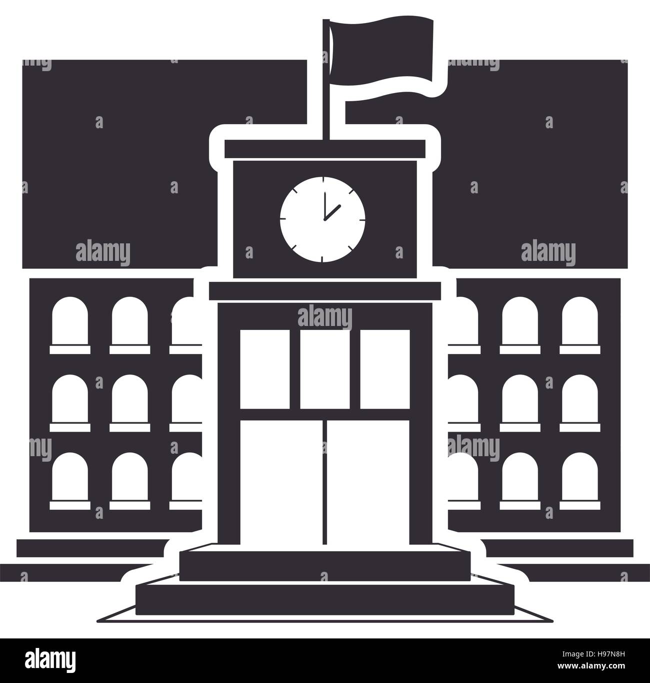 Black middle school Cut Out Stock Images & Pictures - Alamy