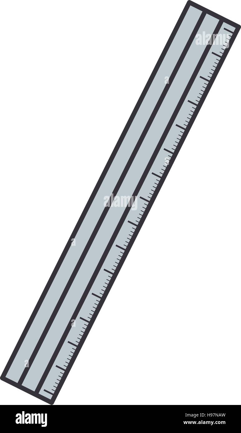 gray silhouette rules for drawing Stock Vector Image & Art - Alamy