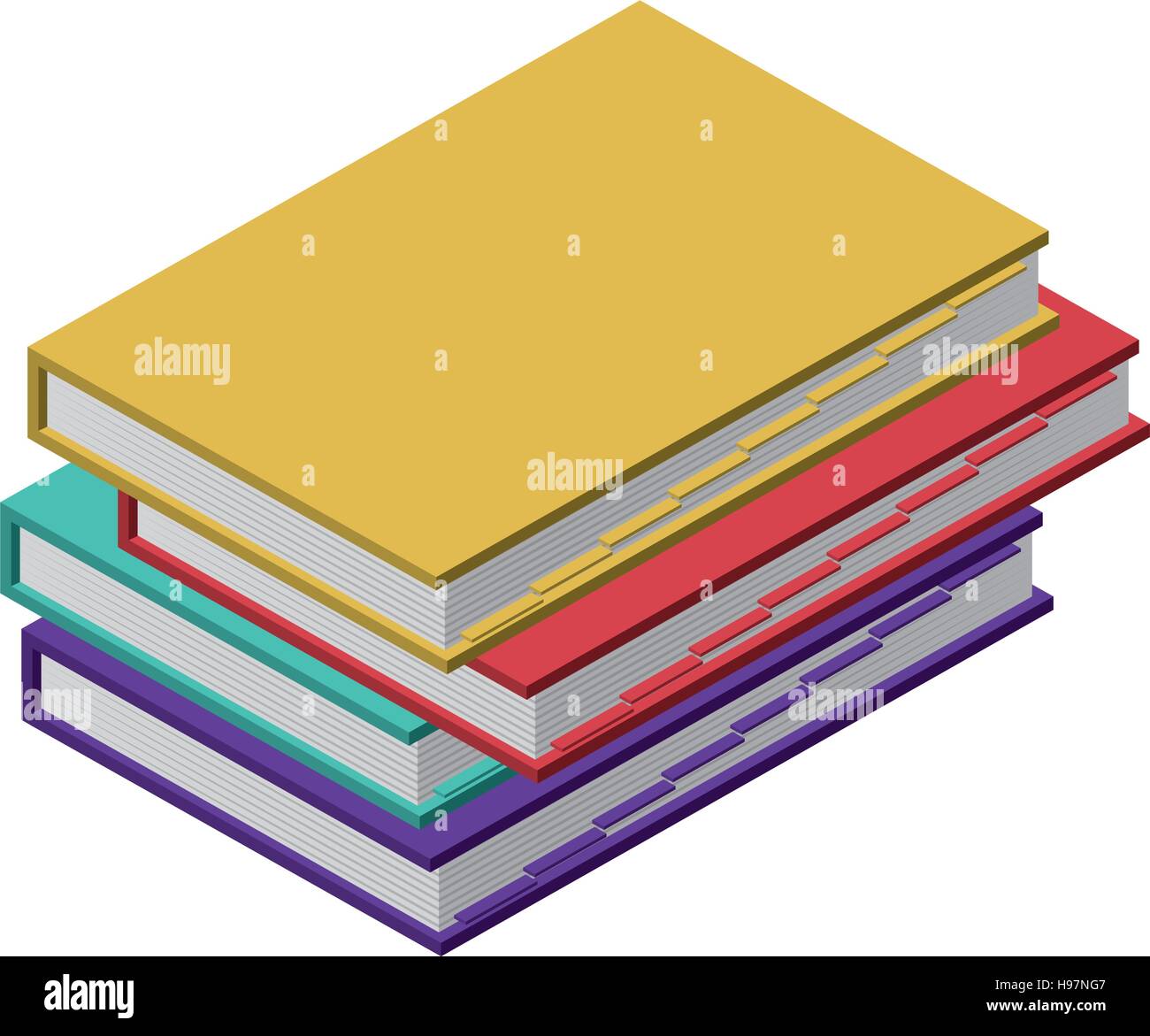 Stack stacked pile piled Stock Vector Images - Alamy