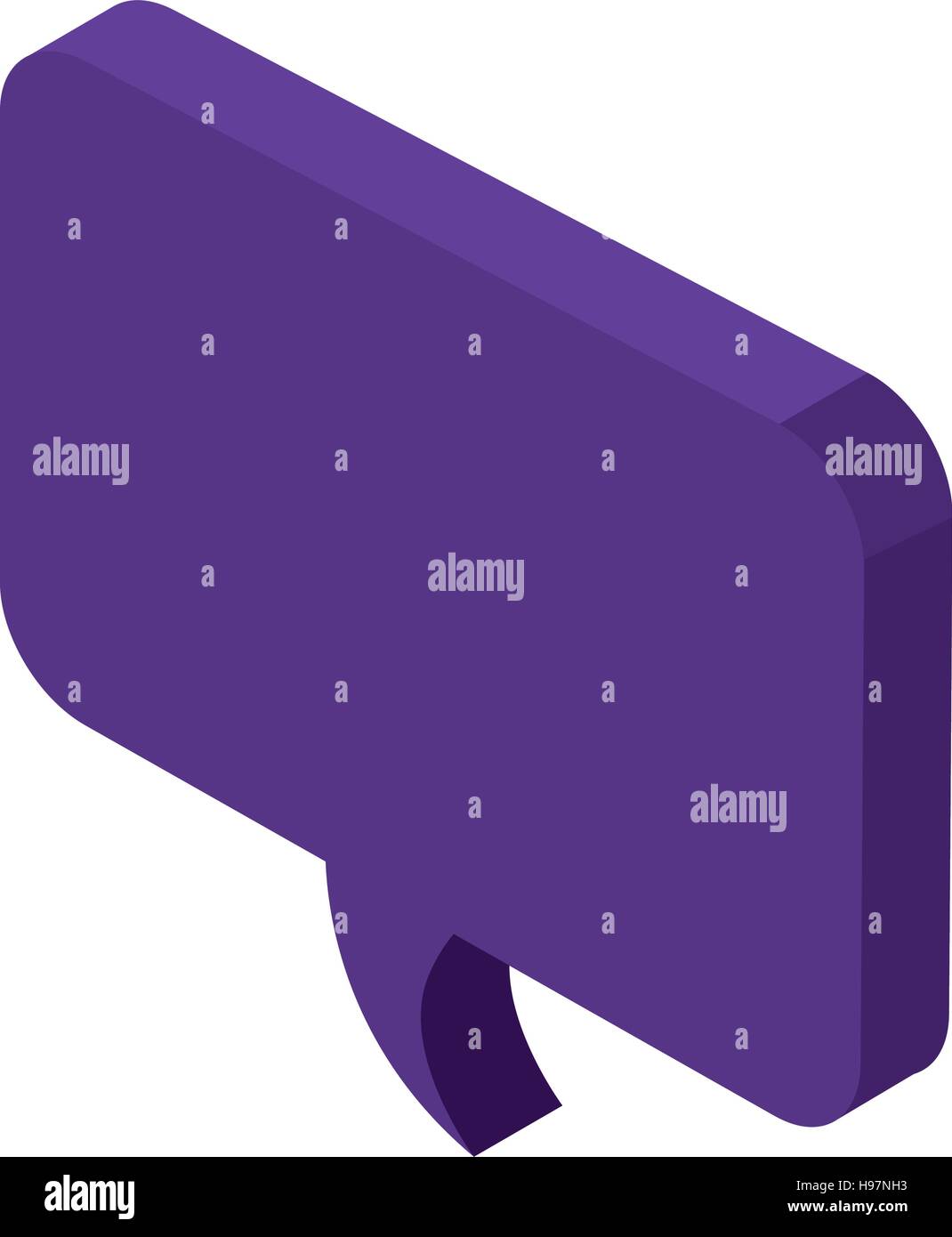 purple dialog boxes in 3d Stock Vector Image & Art - Alamy