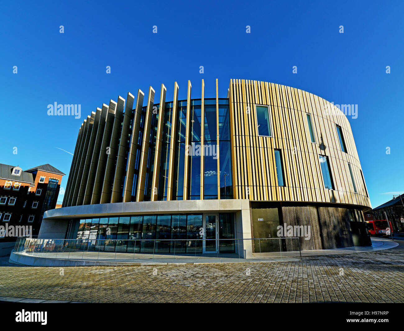South Shields super new library Stock Photo - Alamy