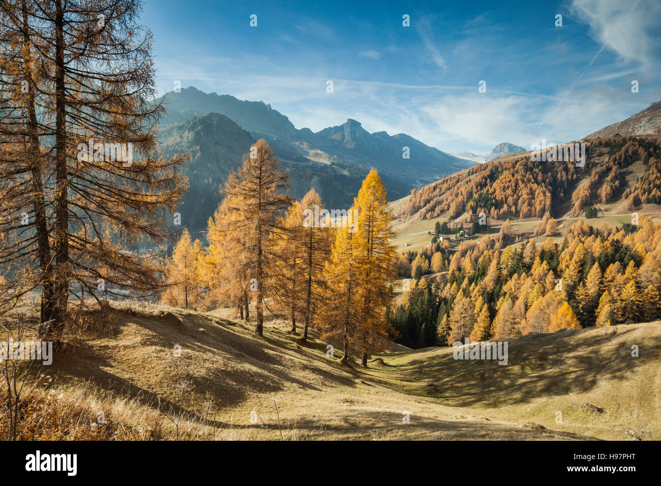 Alpine landscape in dolomites hi-res stock photography and images - Alamy