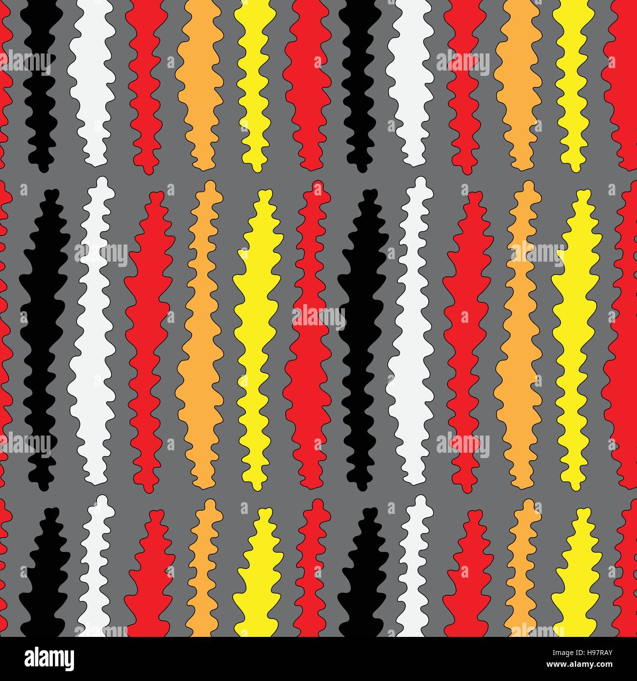 Strange Worm Seamless Pattern Stock Vector Image & Art - Alamy