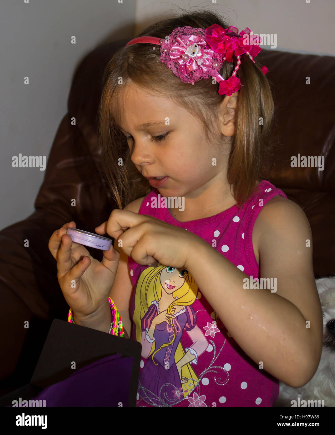 make up girl Stock Photo - Alamy