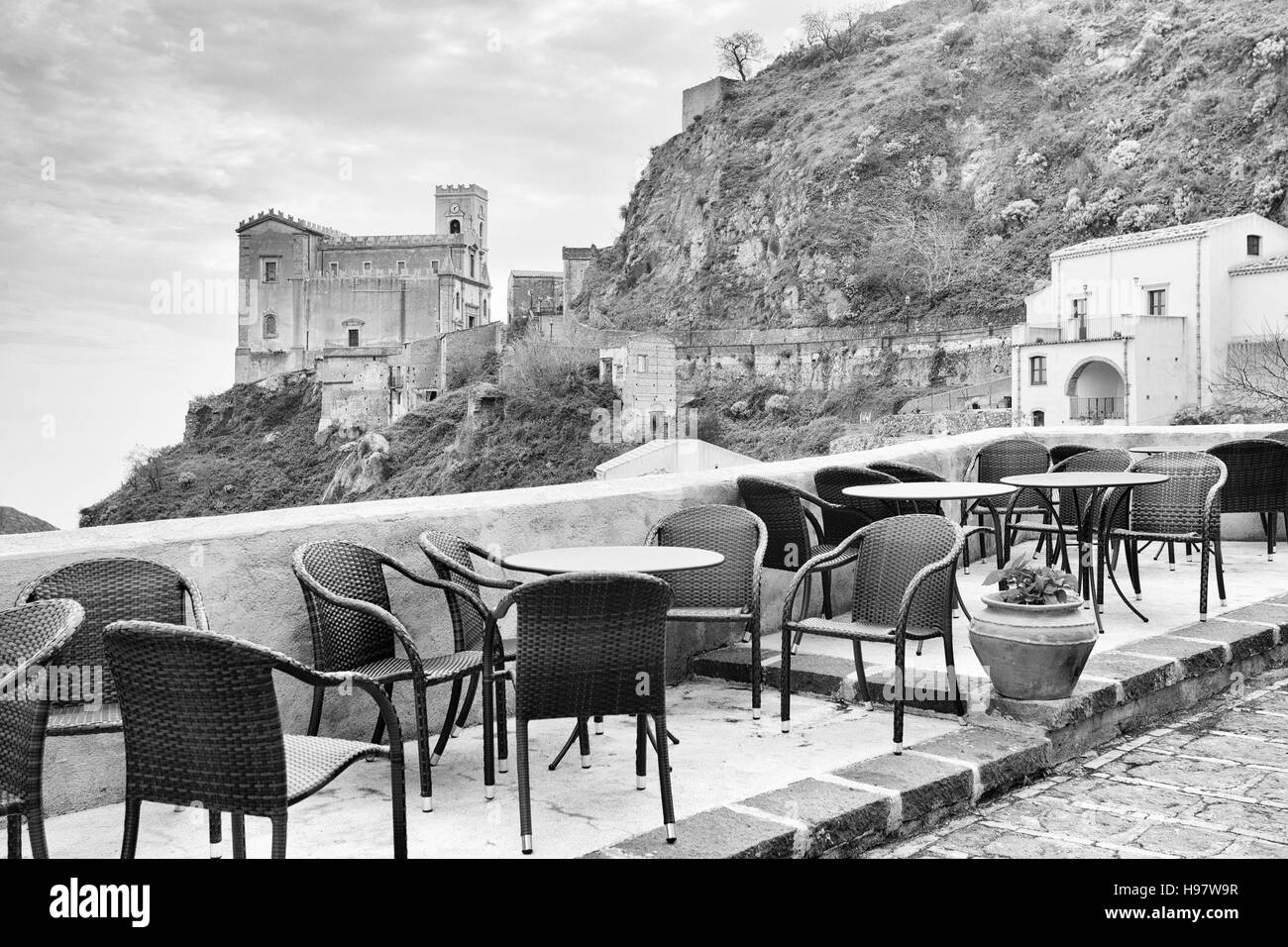 Historical centre of Savoca, Messina, Sicily Stock Photo - Alamy