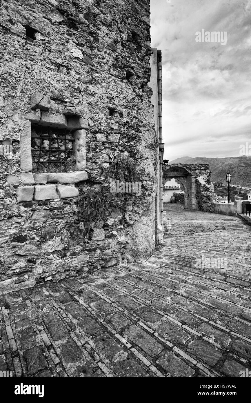 Historical centre of Savoca, Messina, Sicily Stock Photo - Alamy