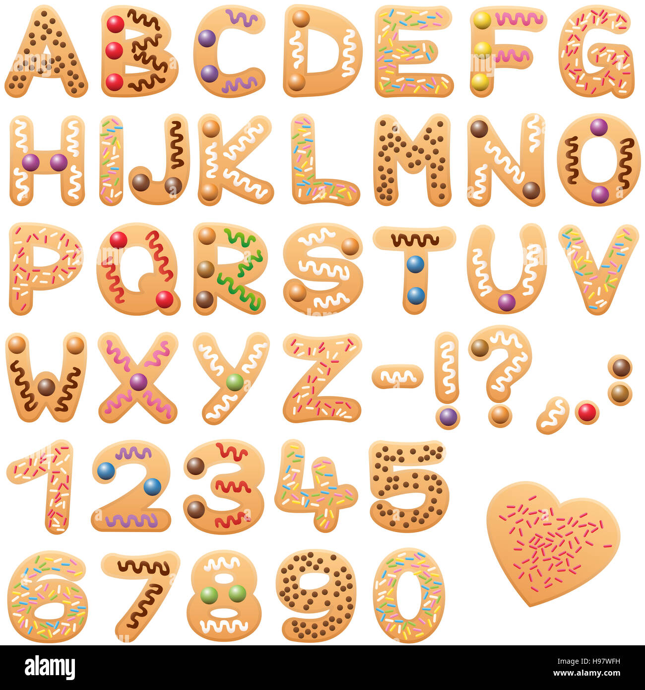 Christmas alphabet hi-res stock photography and images - Alamy