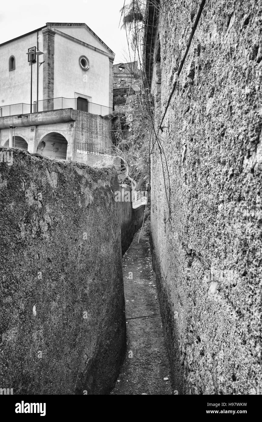 Historical centre of Savoca, Messina, Sicily Stock Photo - Alamy