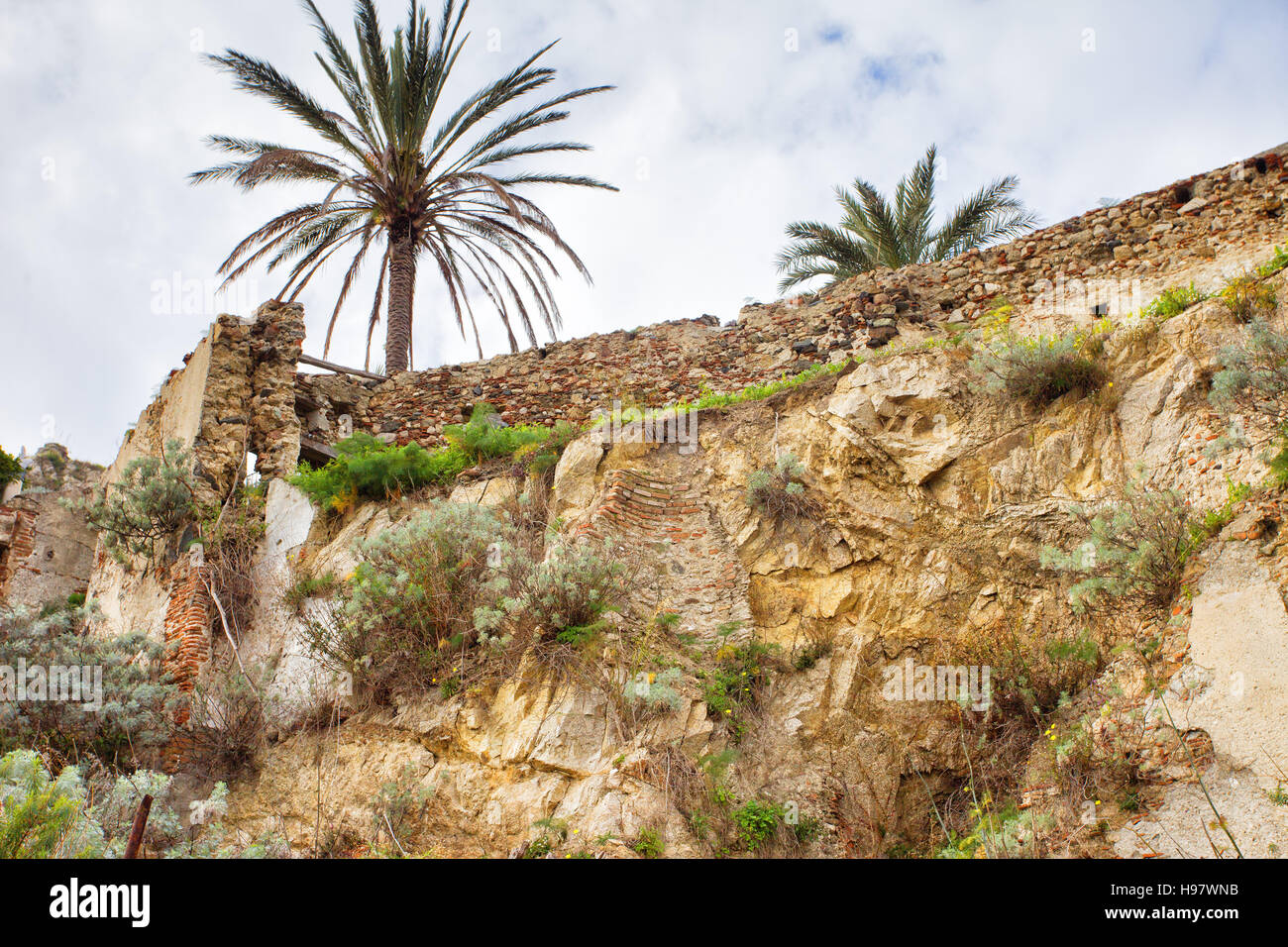 Historical centre of Savoca, Messina, Sicily Stock Photo - Alamy
