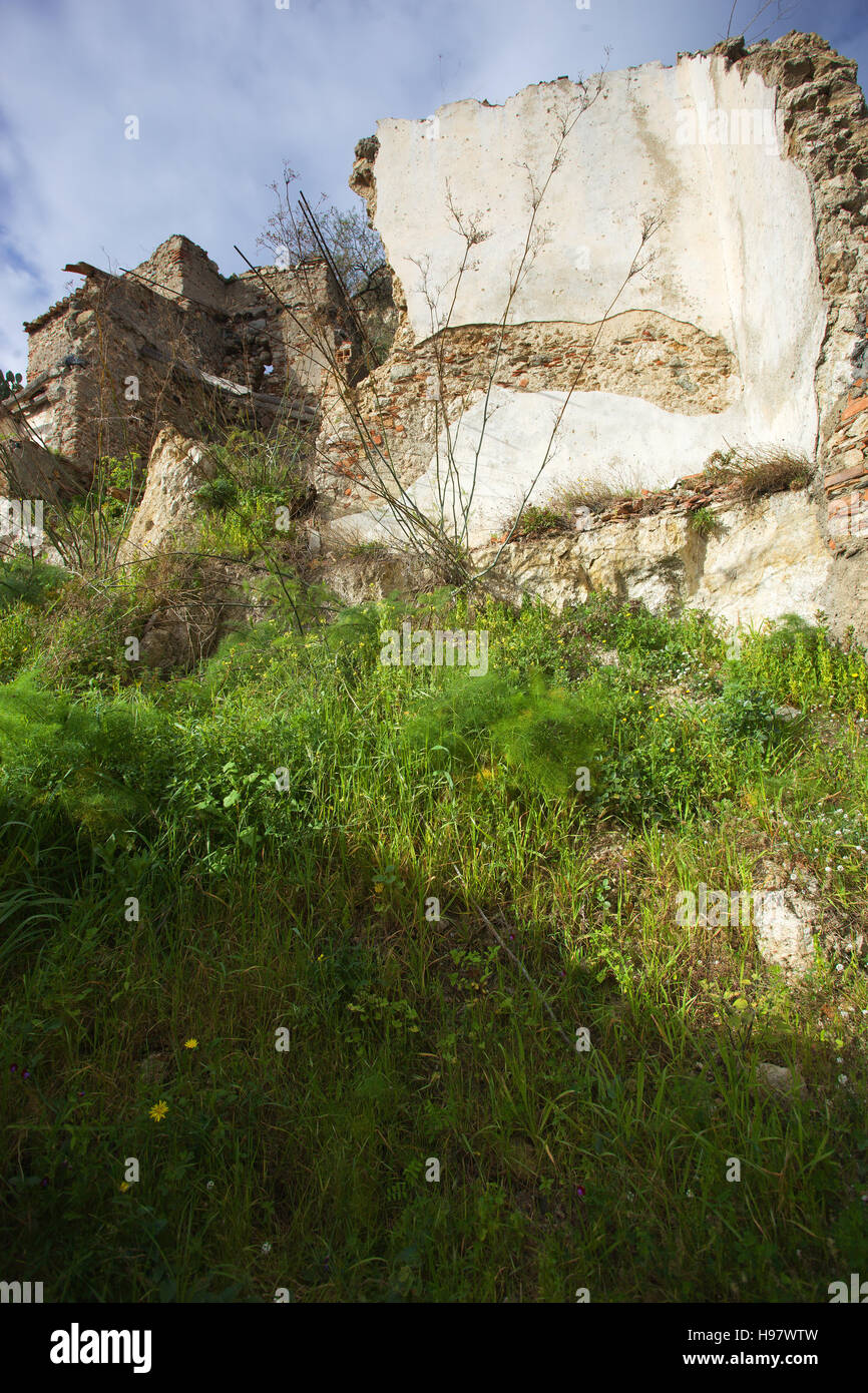 Historical centre of Savoca, Messina, Sicily Stock Photo - Alamy
