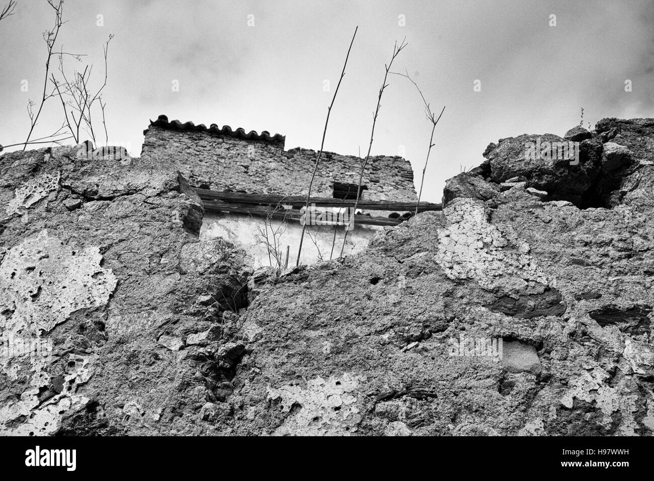 Historical centre of Savoca, Messina, Sicily Stock Photo - Alamy