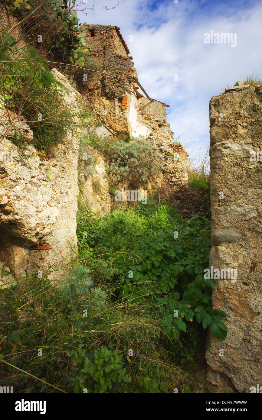 Historical centre of Savoca, Messina, Sicily Stock Photo - Alamy