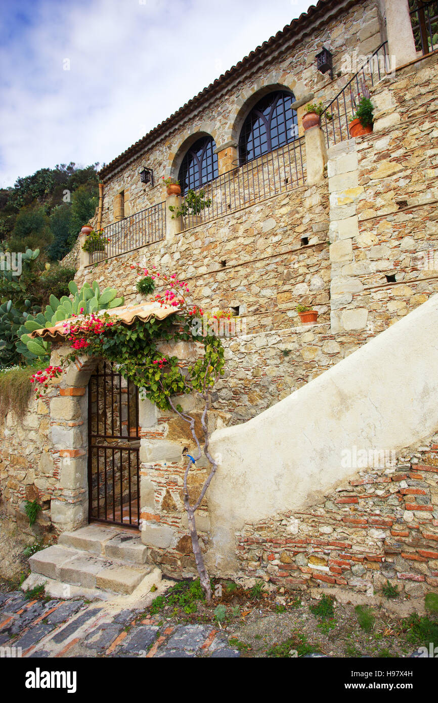 Historical centre of Savoca, Messina, Sicily Stock Photo - Alamy