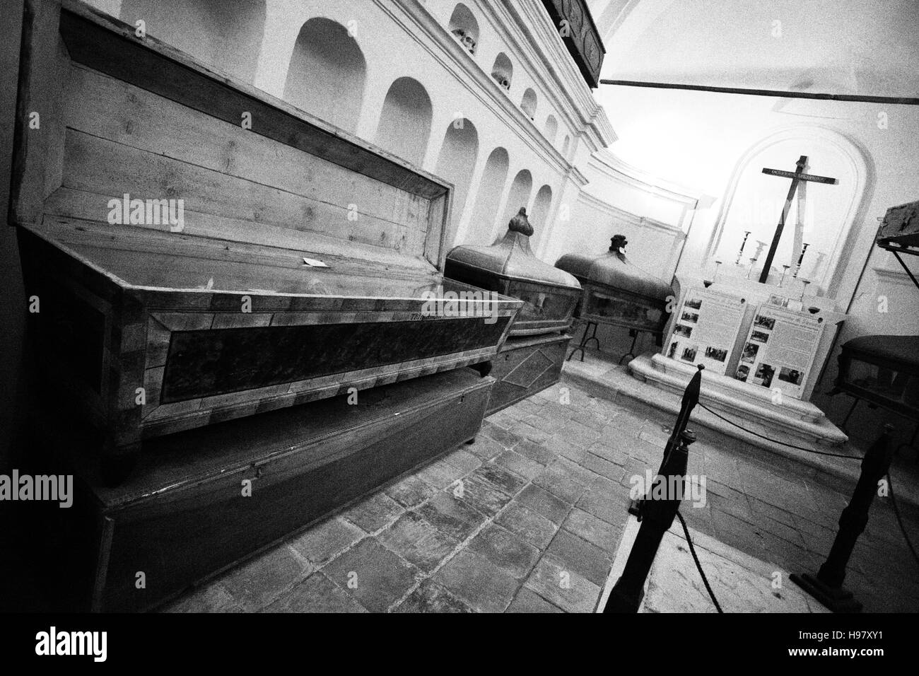 Crypt chapel Black and White Stock Photos & Images - Alamy