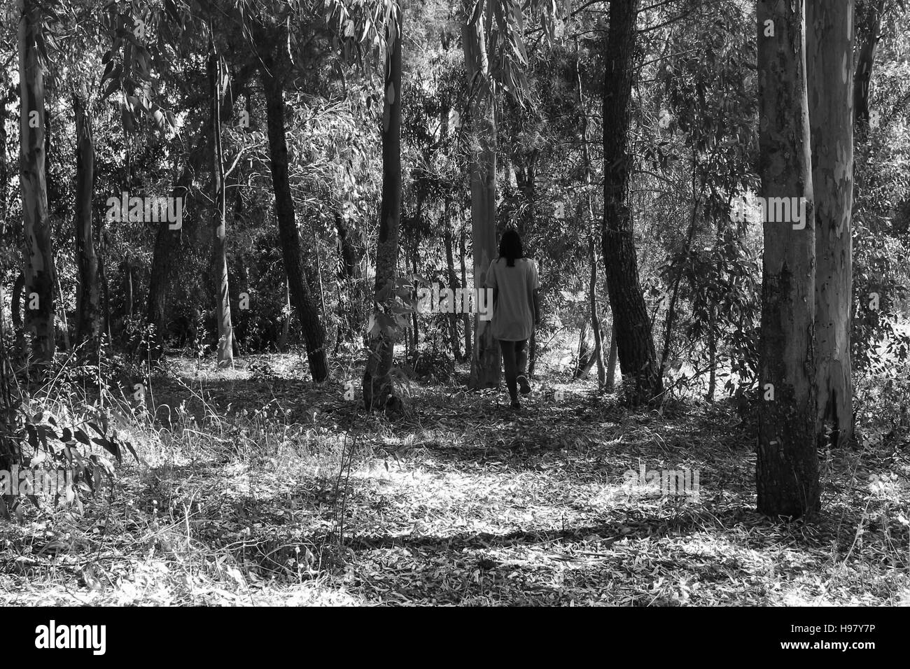 Free time alone Black and White Stock Photos & Images - Alamy