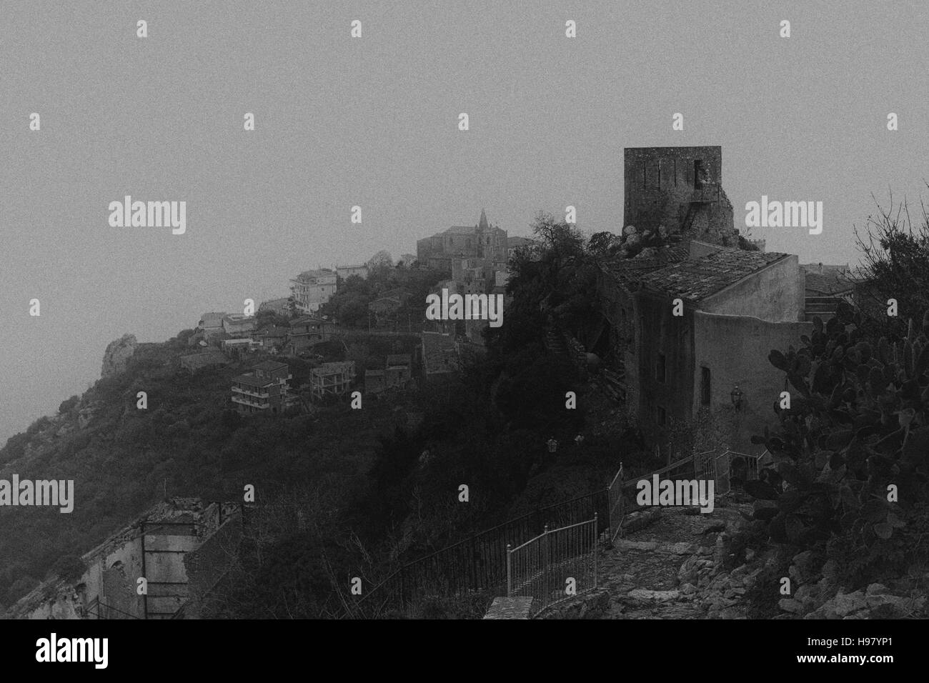 Medieval castle of Forza d'Agrò, Messina, Sicily Stock Photo - Alamy