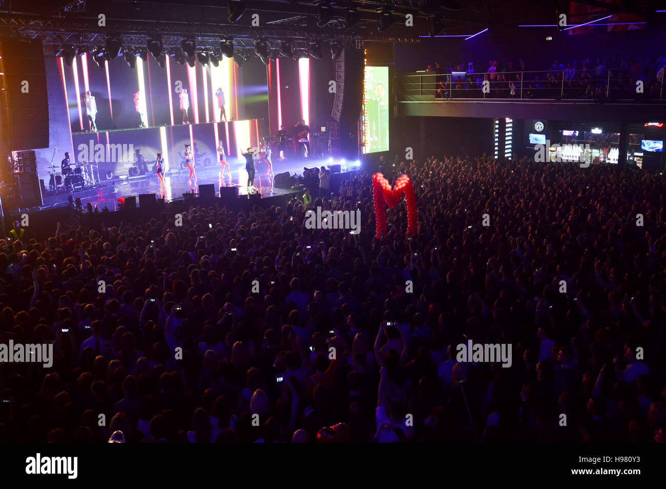 Kiev, Ukraine. 18th Nov, 2016. Singer Dmitriy Monatik during the ...