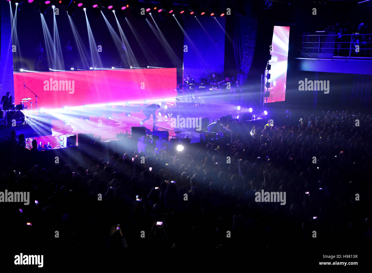 Kiev, Ukraine. 18th Nov, 2016. Singer Dmitriy Monatik during the ...