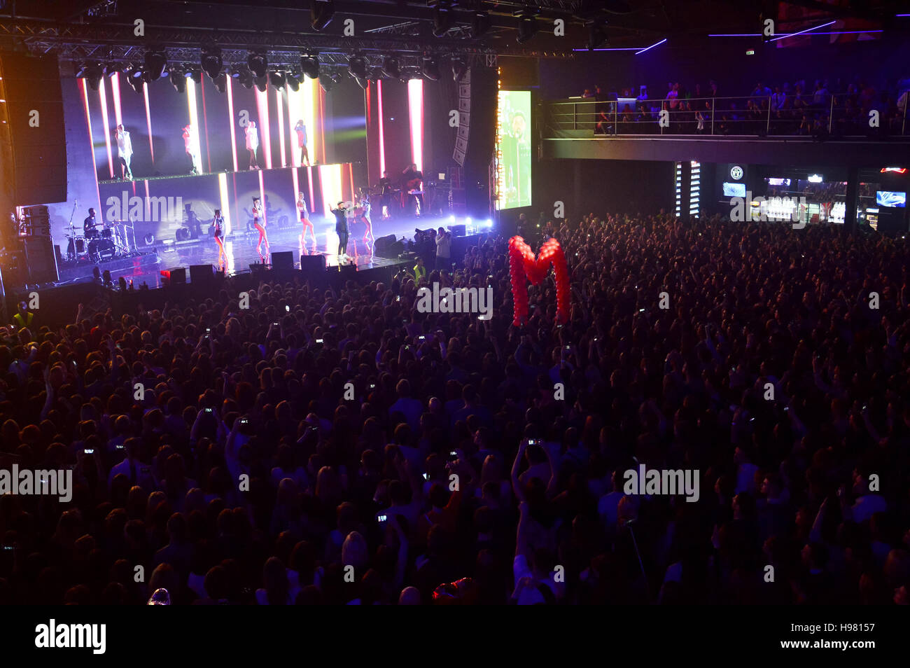 Kiev, Ukraine. 18th Nov, 2016. Singer Dmitriy Monatik during the ...